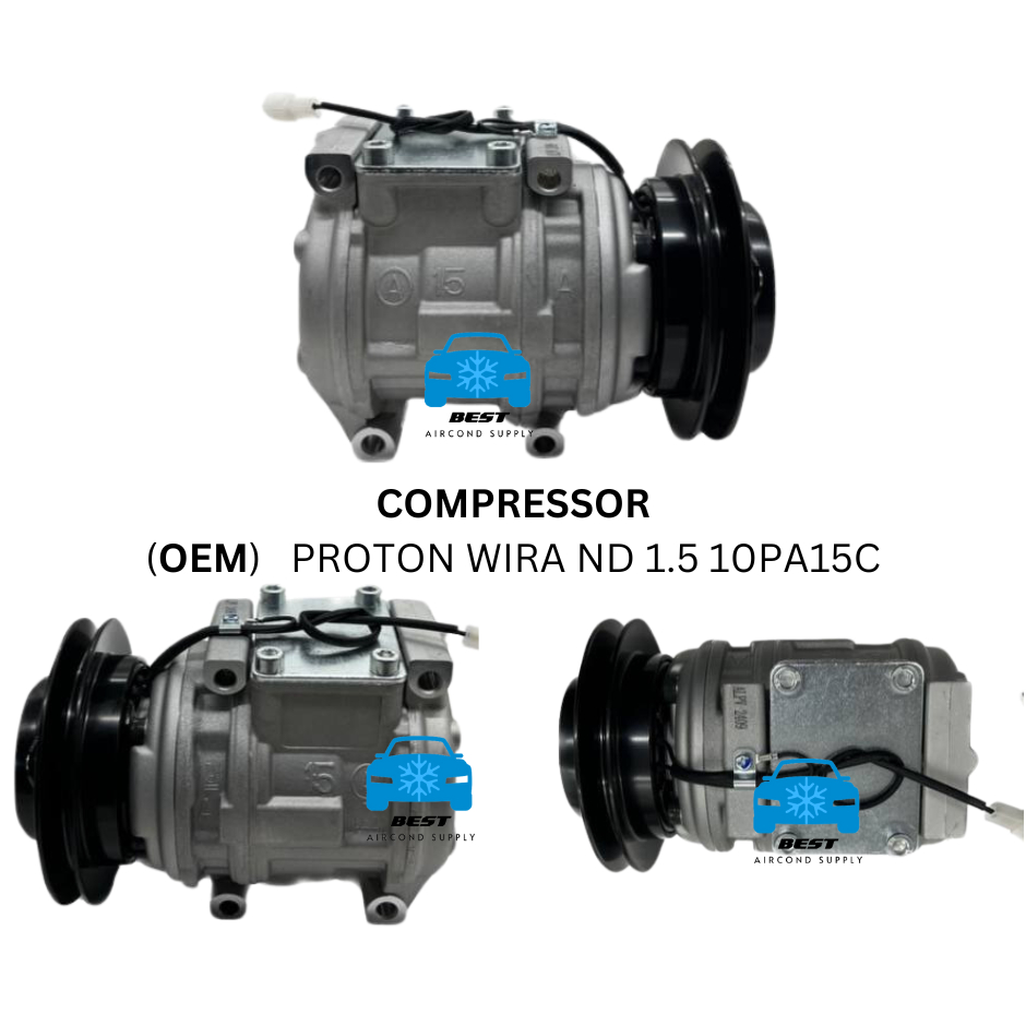 Aircond Compressor CHINA NEW Proton Wira 1.5 Denso 10PA15C | Shopee ...