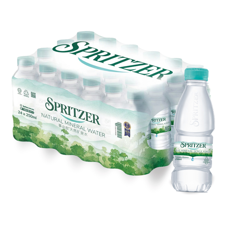 SPRITZER MINERAL WATER - SHRINK PACK - 24 X 250ML | Shopee Malaysia