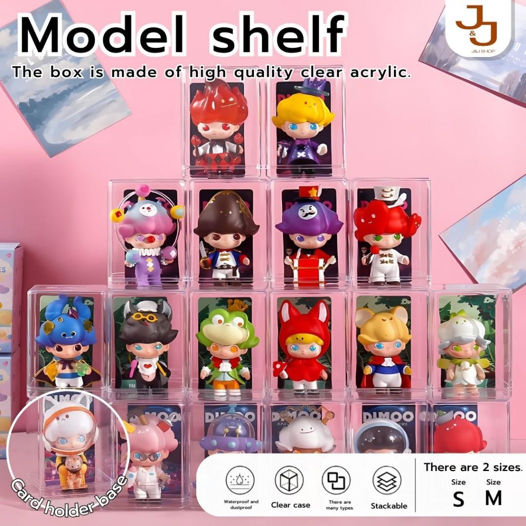 Blind Box Storage Cabinet Acrylic Single Doll Display Storage Box ...