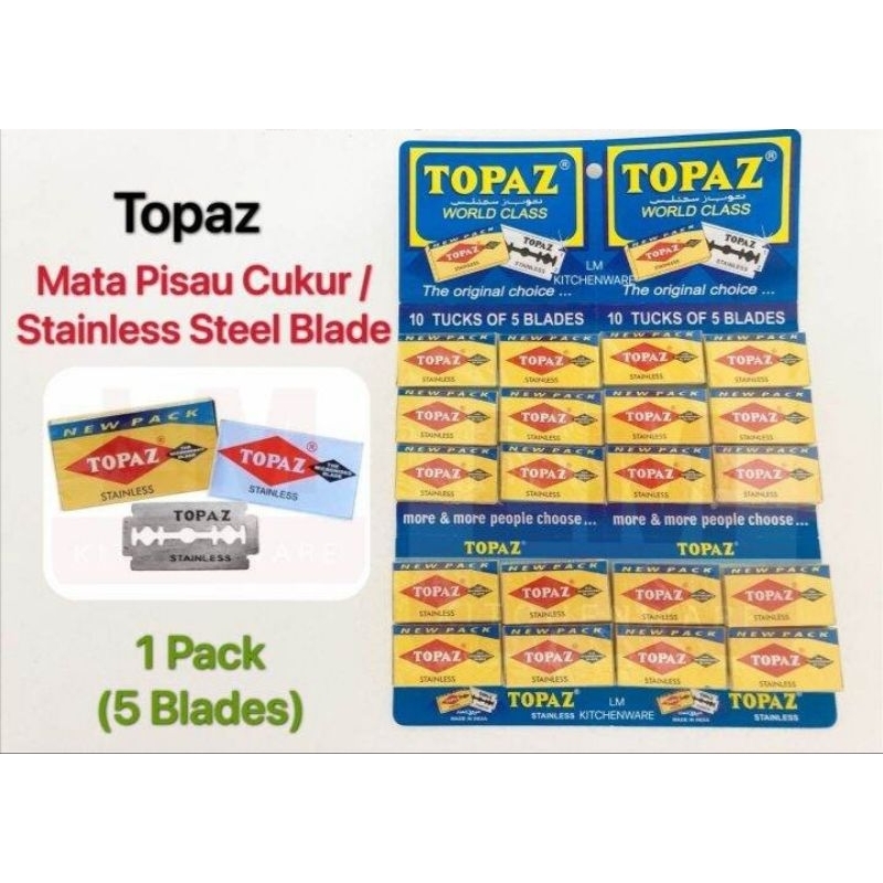 Topaz Blade/Pisau Cukur Topaz ( 20box) | Shopee Malaysia