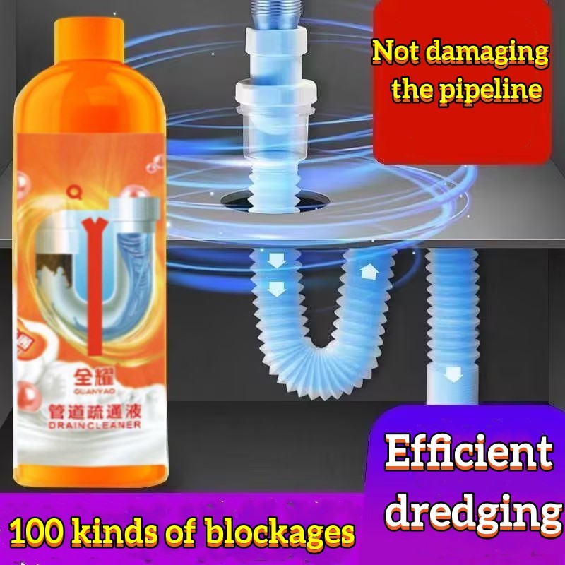Pipe Clog Remover Pipe Dredging Liquid Clog Remover Powerful Kitchen ...