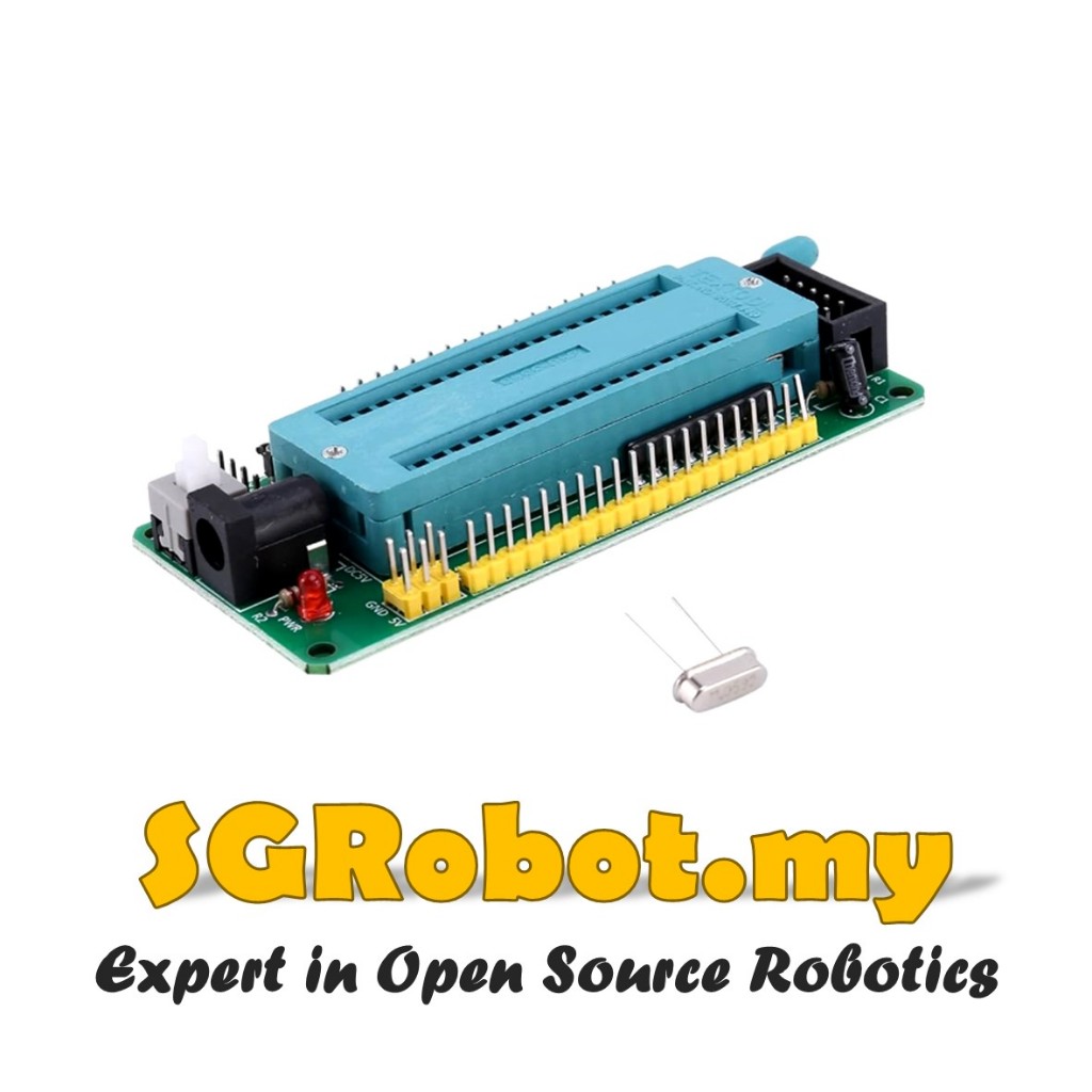 40P lock 51 MCU minimum system board development board support AT89C51/S52 STC89C52 | Shopee ...