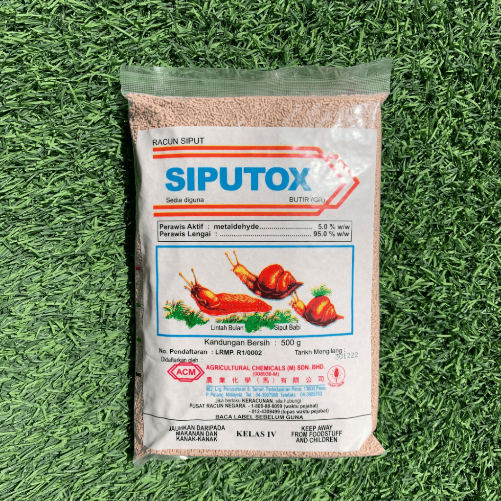 Racun Siput Siputox 500 gram Serbuk / Ubat Siput Babi / Lintah Bulan ...
