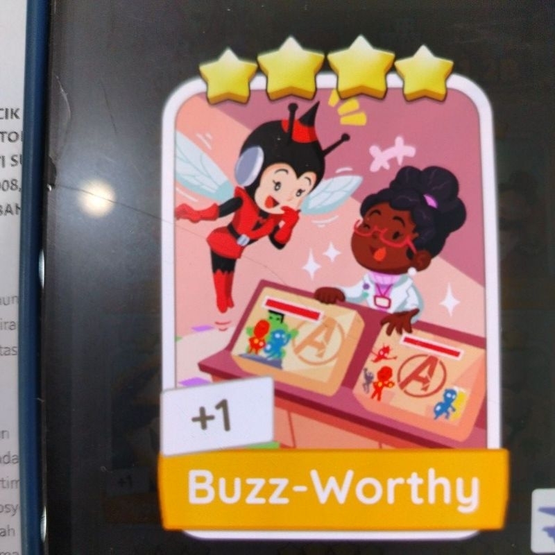buzz-worthy monopoly go sticker 4 star | Shopee Malaysia