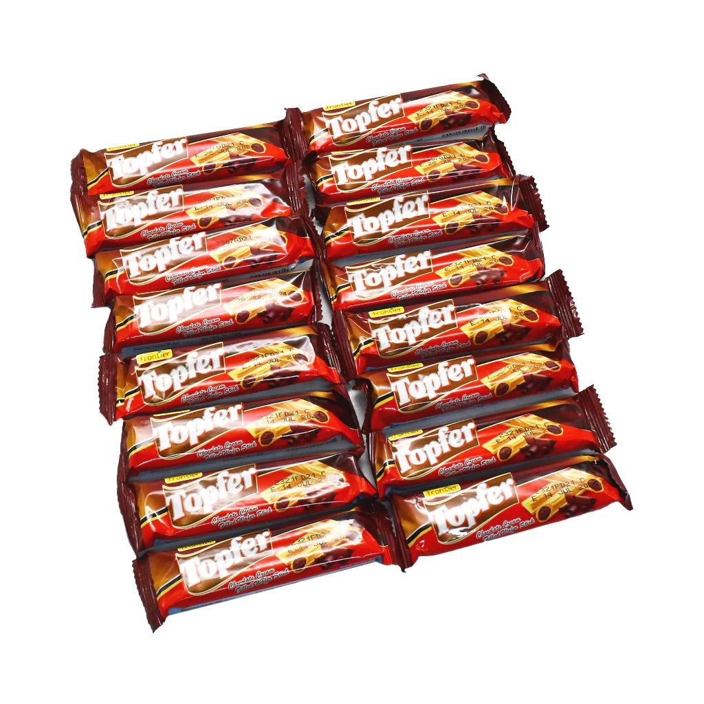 Topfer Wafer Sticks with Chocolate Cream Filling (16pcs/pack) | Shopee ...