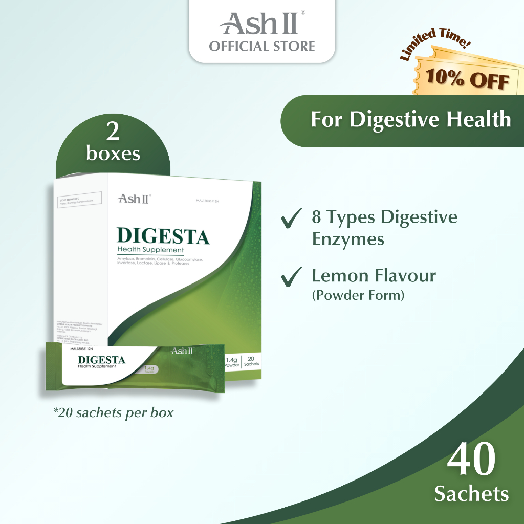 [Nov 15] Ash II Digesta with Natural Digestive Enzyme (1.4g x 20 ...