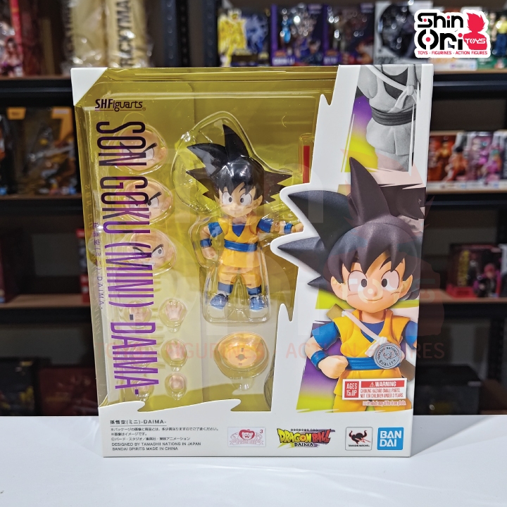 [READY STOCK] SHFiguarts Son Goku (Mini) Daima - Dragon Ball SHF ...