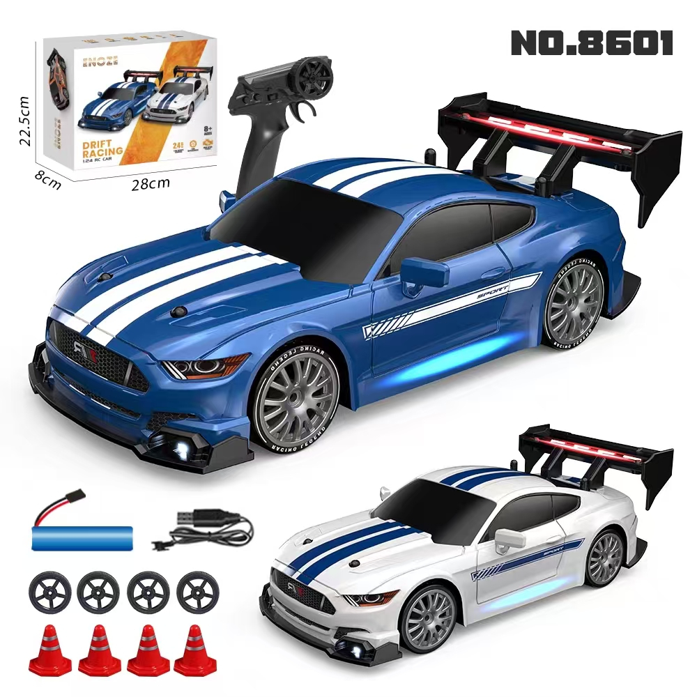 2.4GHz 1:24 Scale 4WD Remote Control Car RC Drift Car 20KM/H High Speed ...