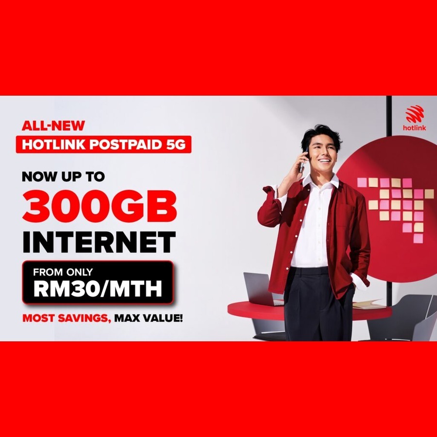 Hotlink Postpaid 5G Internet Pantas + Unlimited Call Maxis Simcard ...