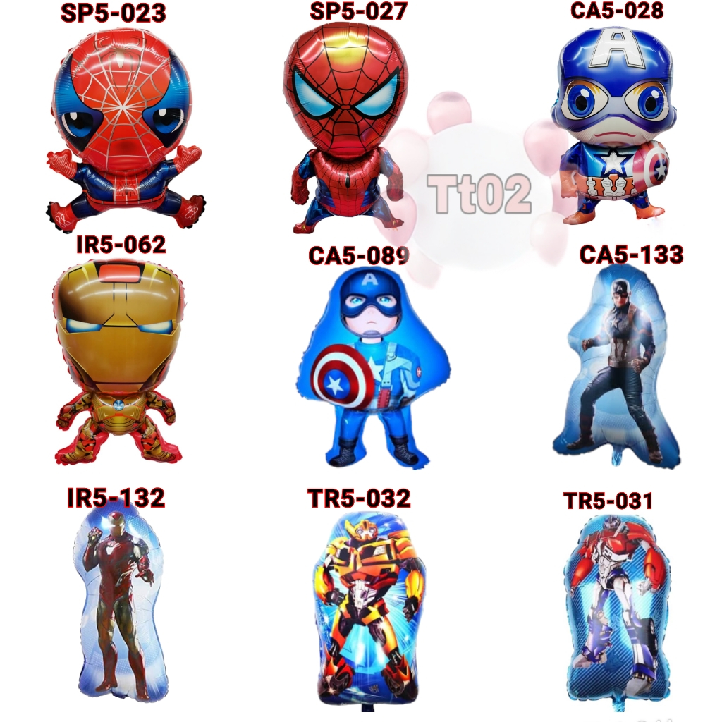 Foil Belon Watak Superhero/Kartun ( Full Body ) | Shopee Malaysia
