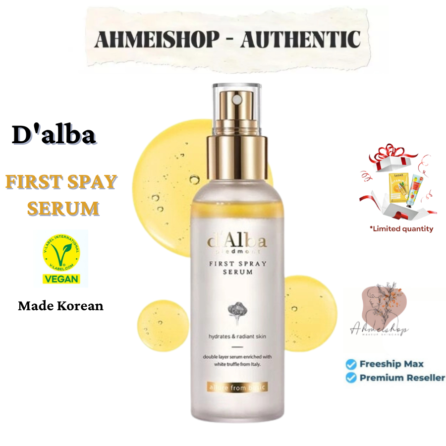 d'Alba Store Italian White Truffle First Spray Serum 50ml (Vegan) | Shopee Malaysia