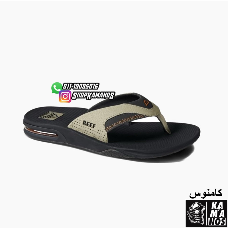 REEF FANNING GRAY / BLACK ORIGINAL / RF257 | Shopee Malaysia