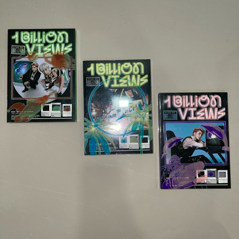 [READY STOCK🇲🇾] EXO SC 1ST ALBUM 1 BILLION VIEWS (SEHUN & CHANYEOL) | Shopee Malaysia