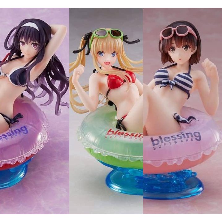 READY STOCK Taito Saekano Aqua Float Girls Utaha Kasumigaoka Eriri Spencer Sawamura Megumi Kato ...