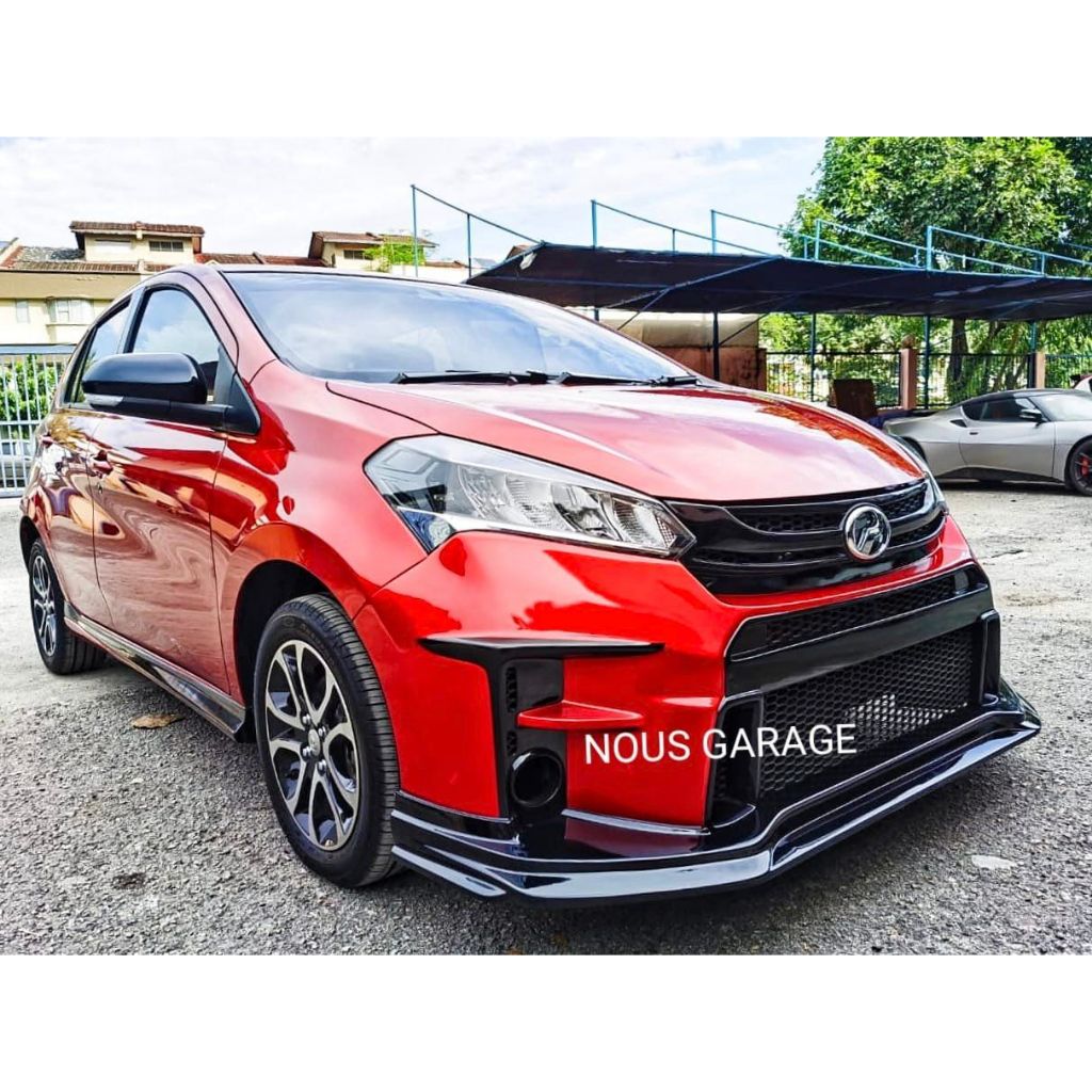 myvi 2022 G3 facelift model GR front bumper and GR front lip | Shopee ...