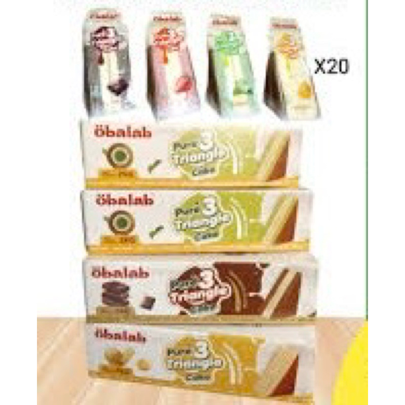🚚POST DALAM 24JAM‼️STOCK BARU KOTAK OFFER‼️ OBALAB PURE 3 triangle 20pc ...