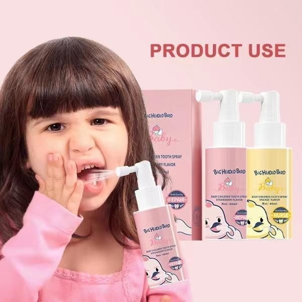 Children's oral anti-cavity probiotic spray 1-12 tahun kanak-kanak ubat ...