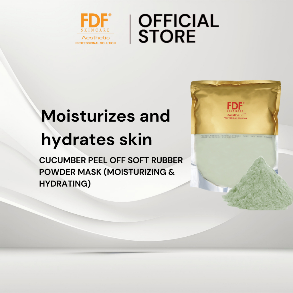 FDF Cucumber Peel Off Soft Rubber Powder Mask (Moisturizing & Hydrating ...