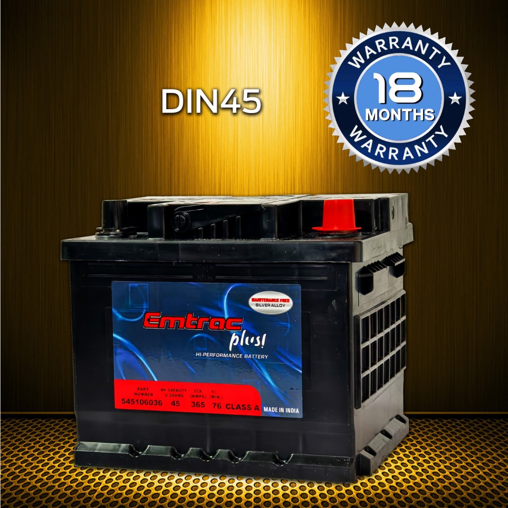 EMTRAC PLUS DIN45 CAR BATTERY | Shopee Malaysia