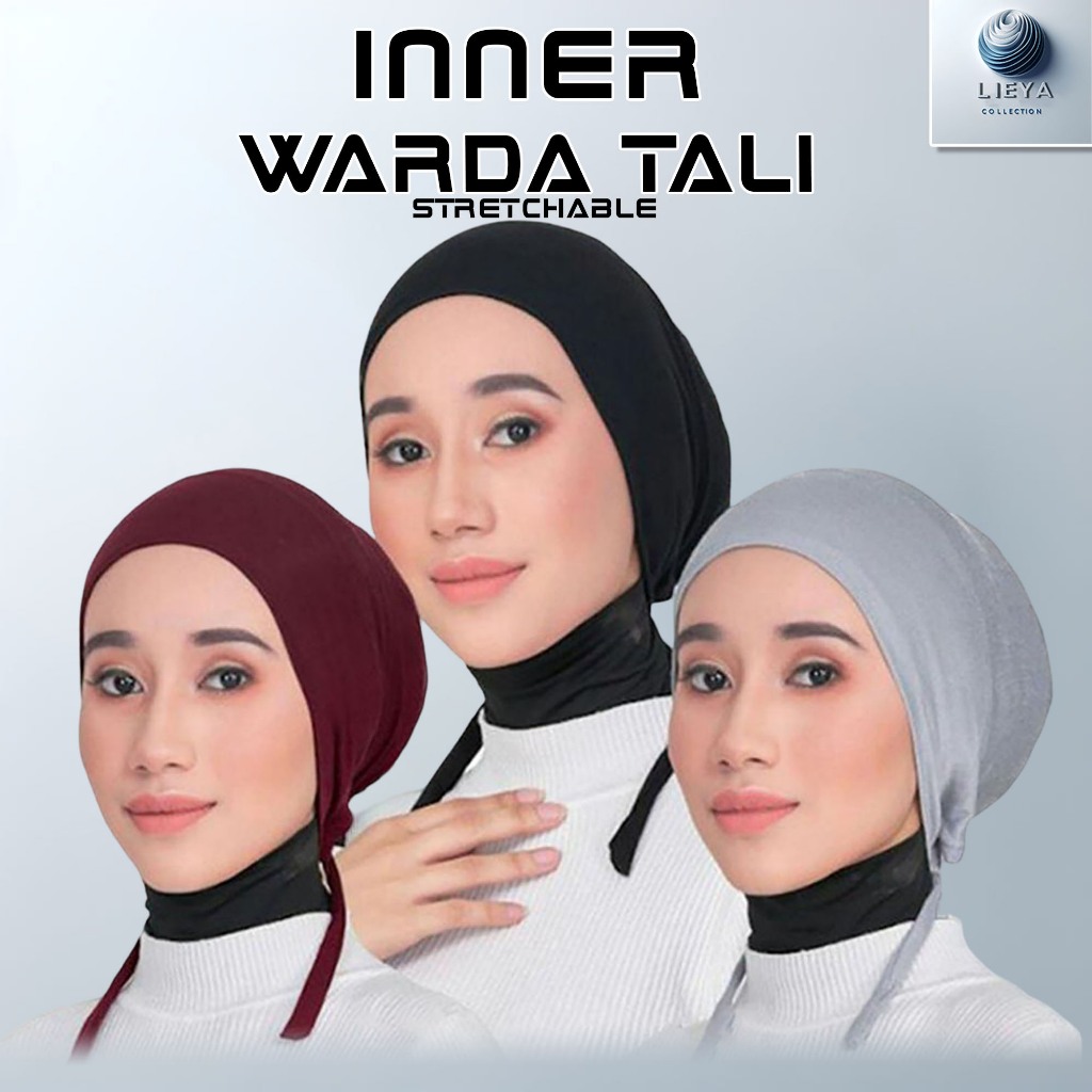 Snowcap Inner Bertali, Inner Warda Tali, Stretchable, Serkup, New Stock || Raya 2025 Viral ...