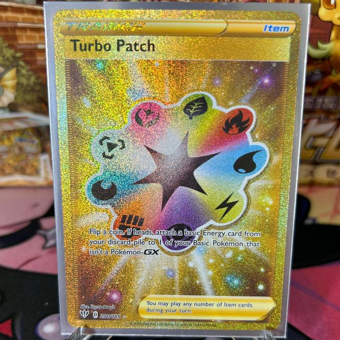 Pokemon TCG - SWSH Darkness Ablaze - Turbo Patch Secret - 200/189 ...