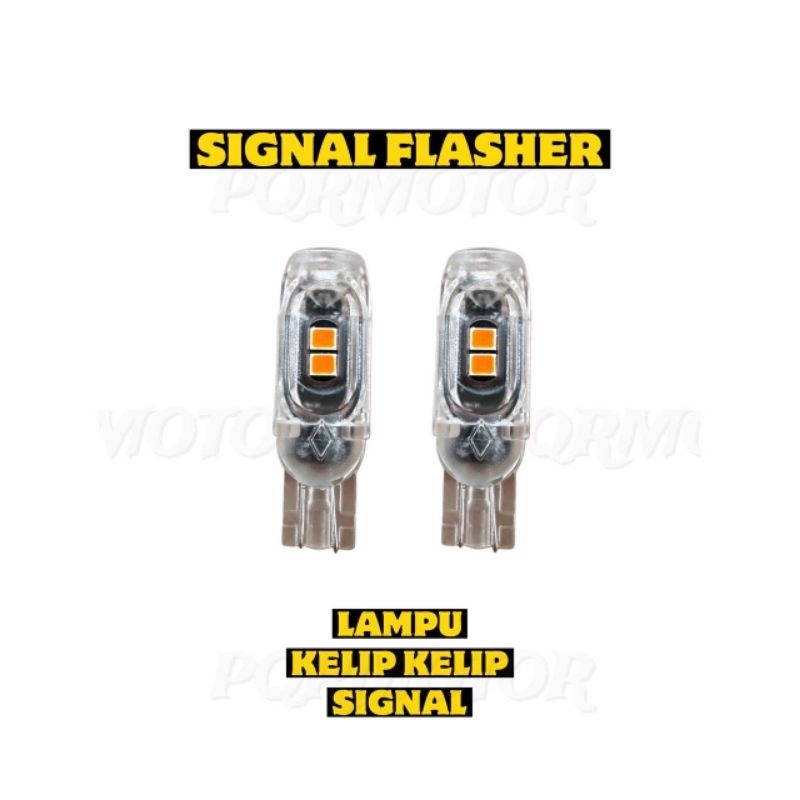 Lampu Signal Kelip Kelip / Signal Flasher Universal Boleh Pakai Dekat ...