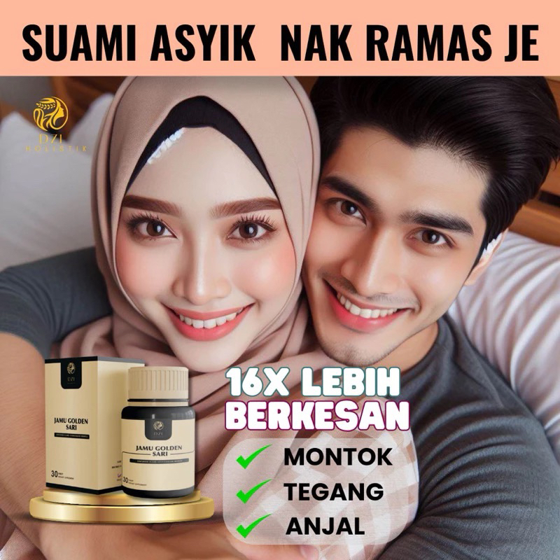 (ORIGINAL HQ) Jamu Moden Golden Sari Untuk Wanita | Shopee Malaysia