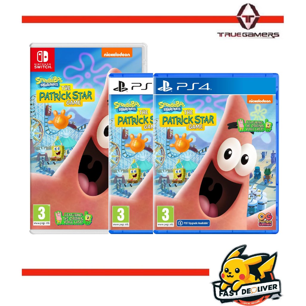 PS5 | PS4 | Nintendo Switch SpongeBob SquarePants - A Patrick Star Game ...