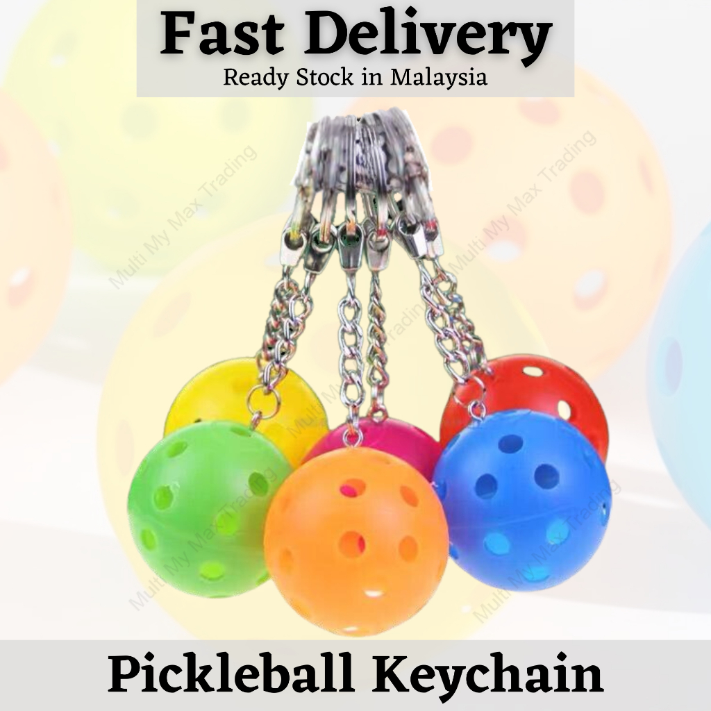Simulation Pickleball Keychain Pendants Sports Keychain Fans Souvenir ...