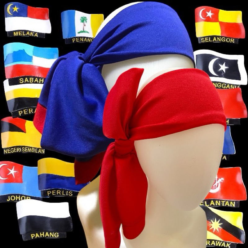 SEMUTAR LILIT KEPALA semangat kenegerian | Shopee Malaysia