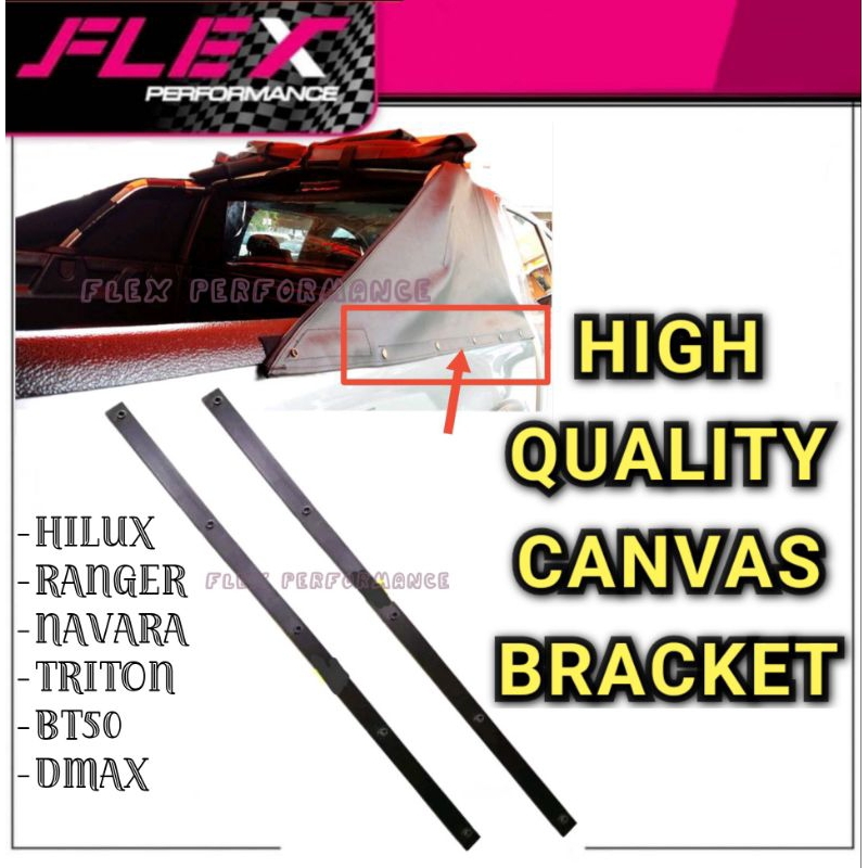 HIGH QUALITY CANVAS BRACKET VIGO REVO ROGUE RANGER T6 T7 T8 NAVARA ...