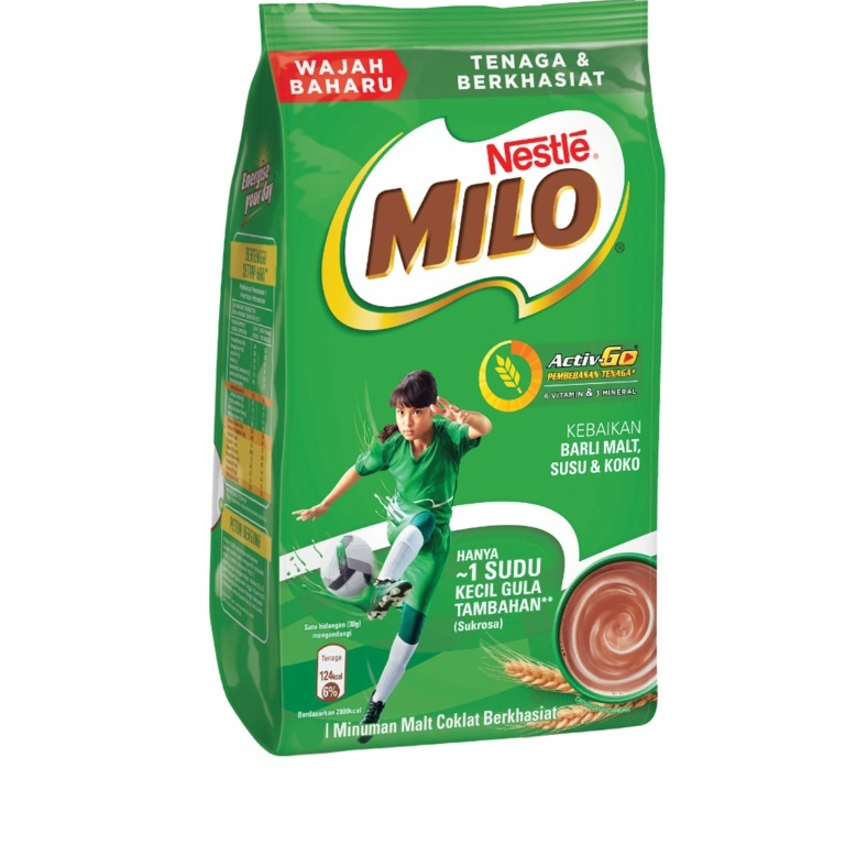Nestle Milo Activ-Go Chocolate Malt Powder (900g) | Shopee Malaysia