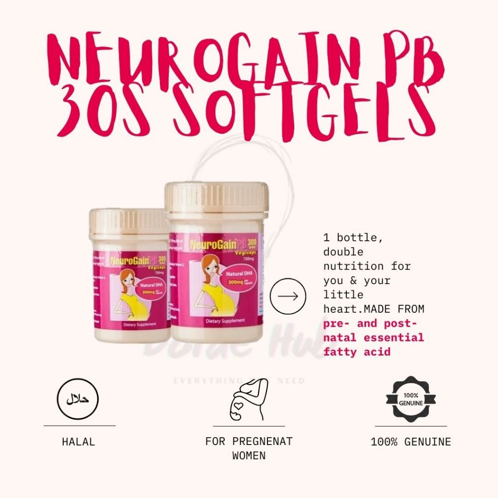 [FOR BREAST FEEDING-MUMS] [FOR PREGNANCY] [MULTIVITAMINS] NEUROGAIN 30S ...