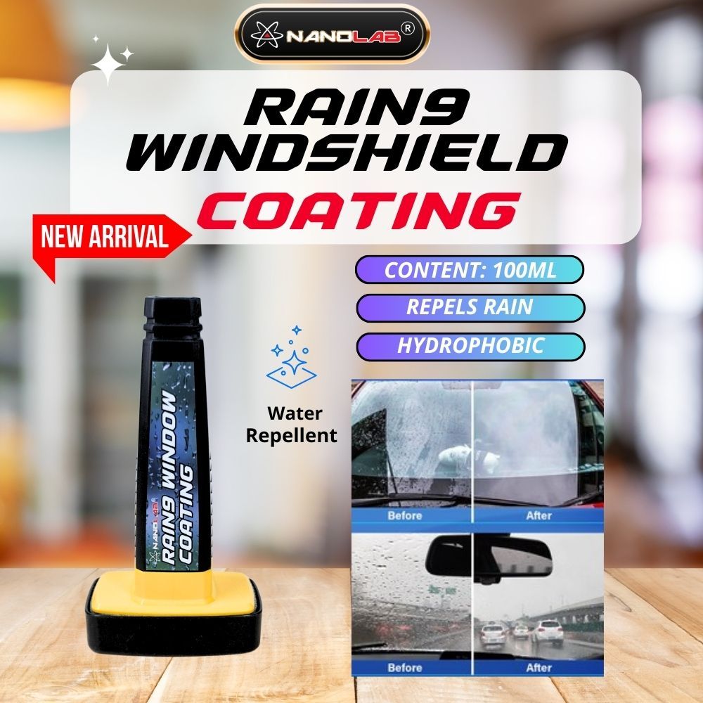 Rain9 Windshield Repellent | Rain Away | Glass Coating | Cermin Kalis ...