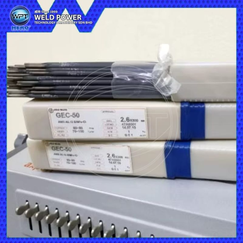 Gintune 2.6mm Cast Iron Welding Electrode (55% Nickel) MODEL :- GEC-50 ...