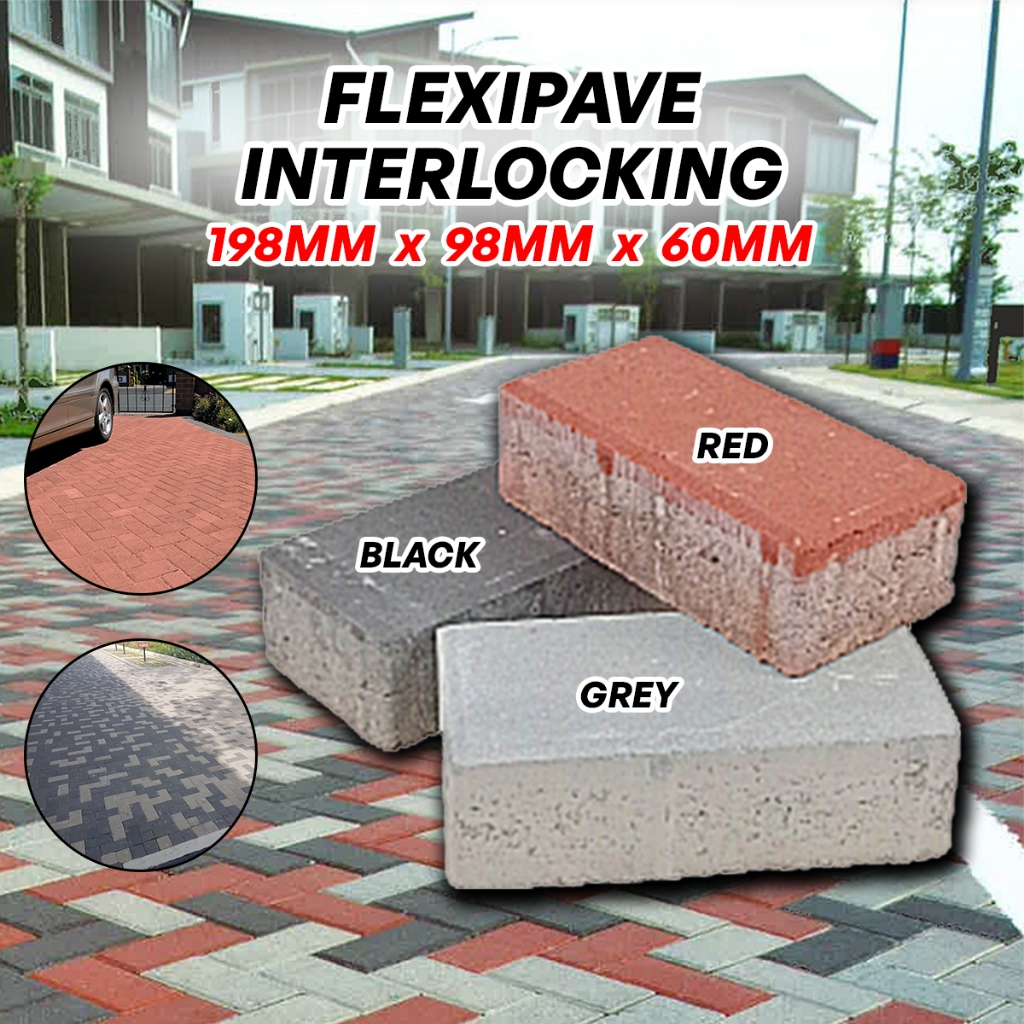 [Kuala Lumpur & Klang Valley Only] Sunway Flexipave Interlocking Paver ...