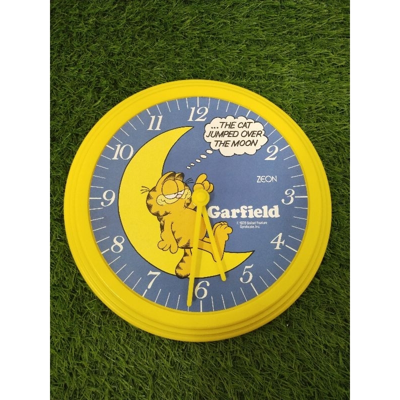 Rare Vintage Garfield 80s Novelty Wall Clock | Shopee Malaysia
