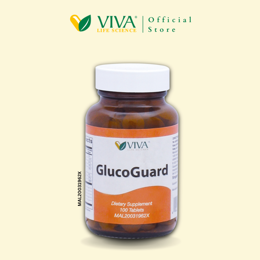 GlucoGuard (100 tablets) 宜卫锭 #300930 (Exp. Nov 2026) | Shopee Malaysia