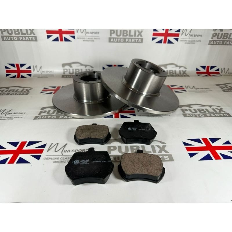 Classic Mini Parts Mini Rover Mini Austin Brake Pads Frt Apple ( 8.4 ...