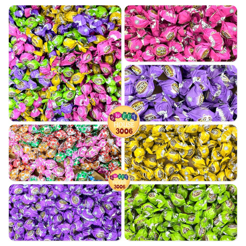 Cocoaland KoKo Jelly Chocolate Peanut Ball ±13pcs Childhood Snack ...