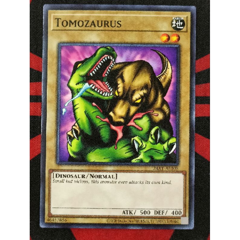 YUGIOH KONAMI 24AT-AE105 Tomozaurus (Common) | Shopee Malaysia