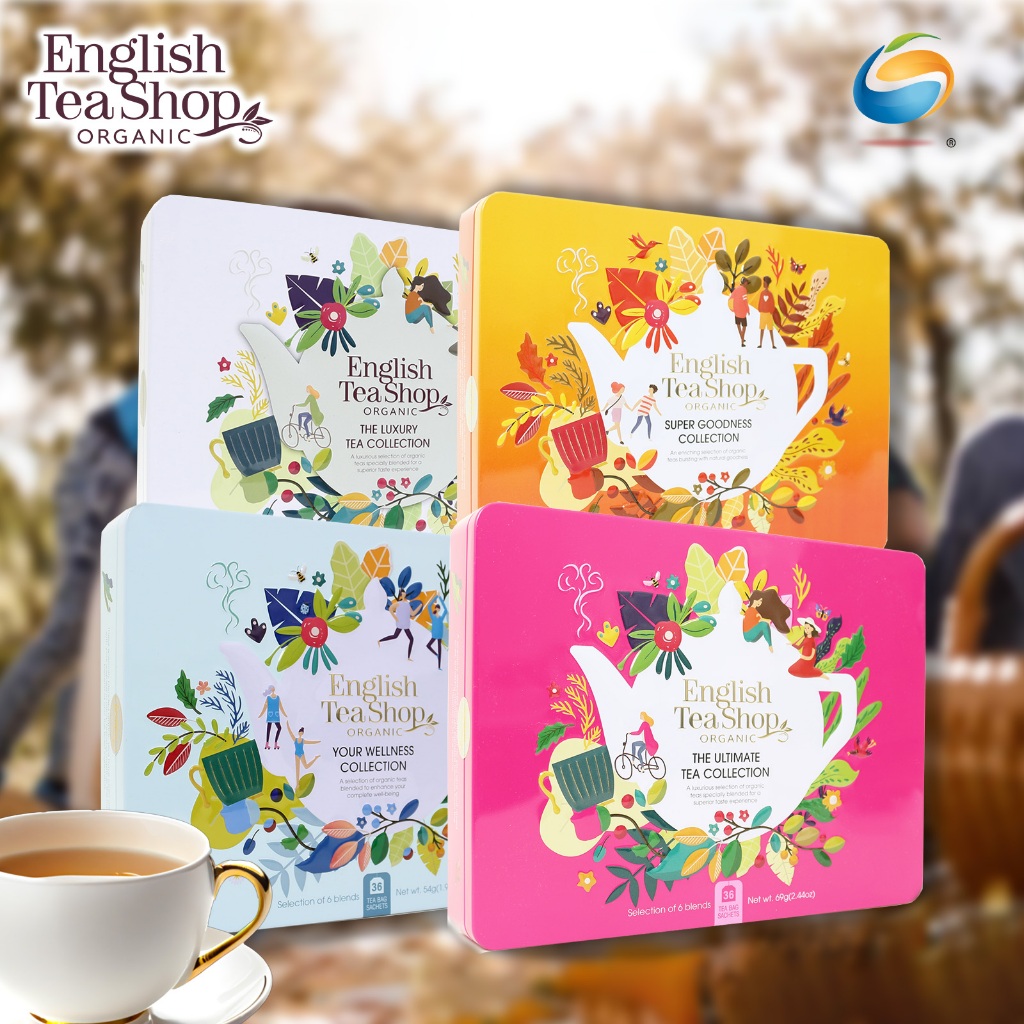 English Tea Shop Gift Tin Collection - 36 Sachets | Shopee Malaysia