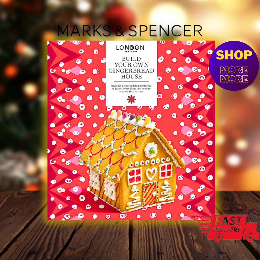 [LAST STOCK before Christmas ] 🇬🇧 M&S Christmas Gingerbread House Kits ...