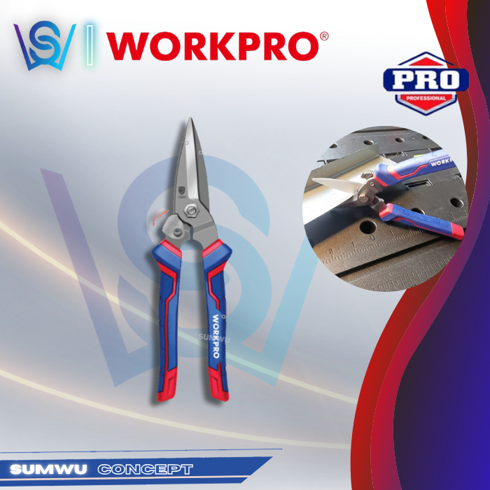 WORKPRO Multi-function CR-V Forged Shears 200mm (8") WP214009 ...