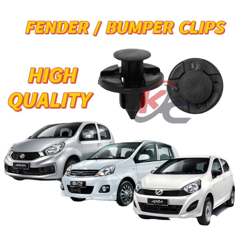 (Bumper Clip) Perodua Myvi Alza Axia Viva Bezza aruz avanza vios Bumper ...