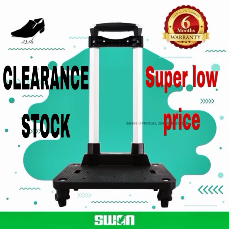 super low price SWAN Original 360° Trolley (4Wheels) | Shopee Malaysia