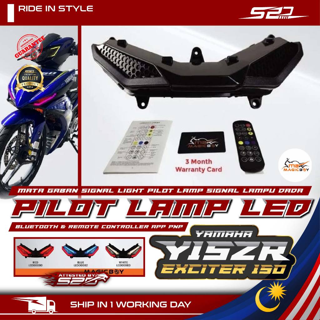 Pilot Lamp MAGICBOY Y15 Y15ZR EXCITER 150 Mata Gaban Signal Light Pilot ...
