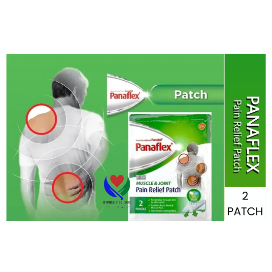 PANAFLEX MUSCLE & JOINT PAIN RELIEF PATCH ( 2 PATCHES ) | Shopee Malaysia