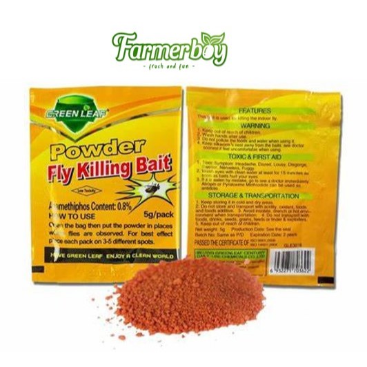 6pcs Fly Killer Flies Killing Bait PowderRepellent Serbuk Lalat Anti ...
