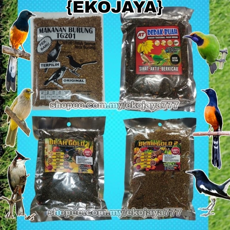 [EKOJAYA] Dedak burung AT dedak buah gold 1 2 makanan burung tg201 ...